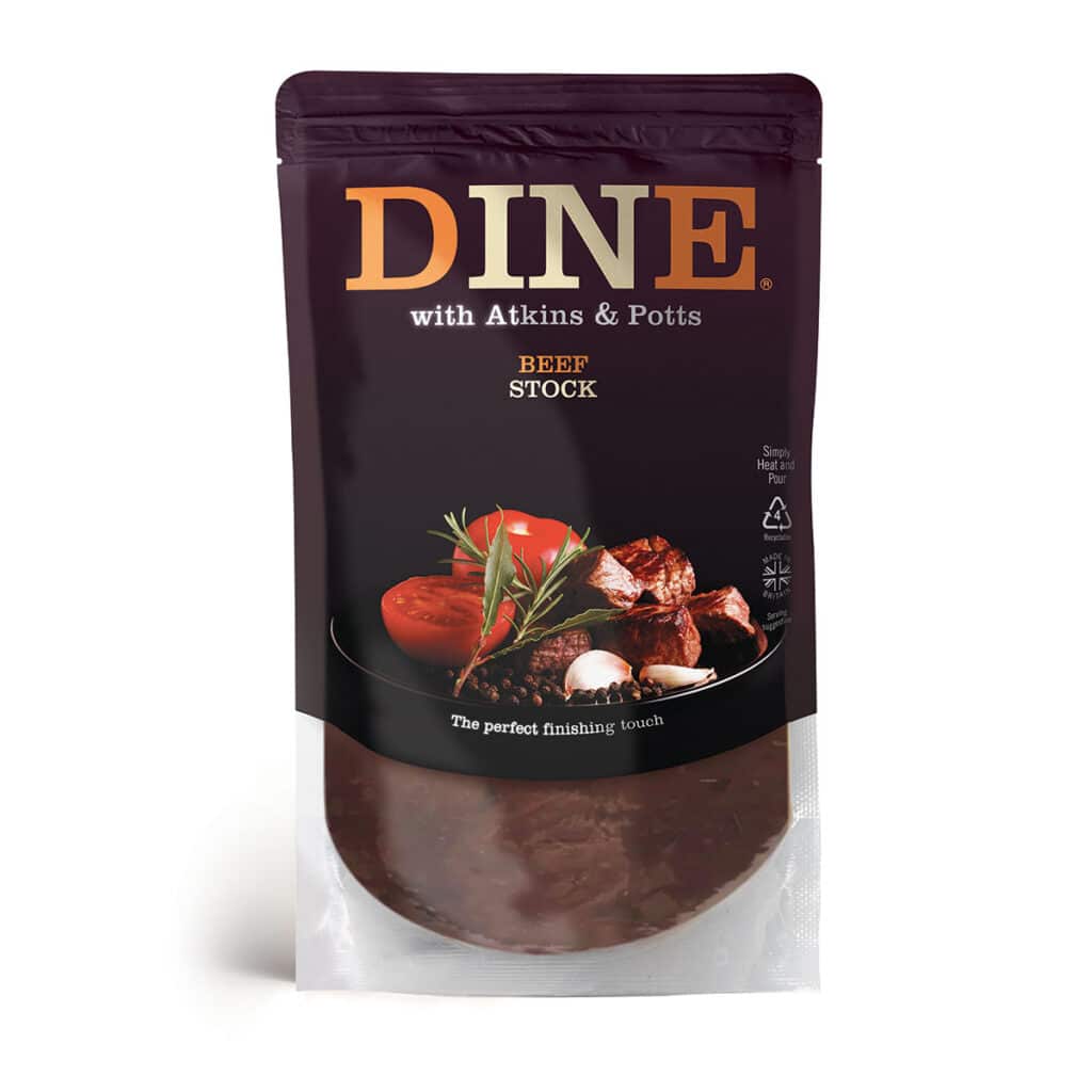 Dine with Atkins & Potts Beef Stock | Innovative Food Ingredients