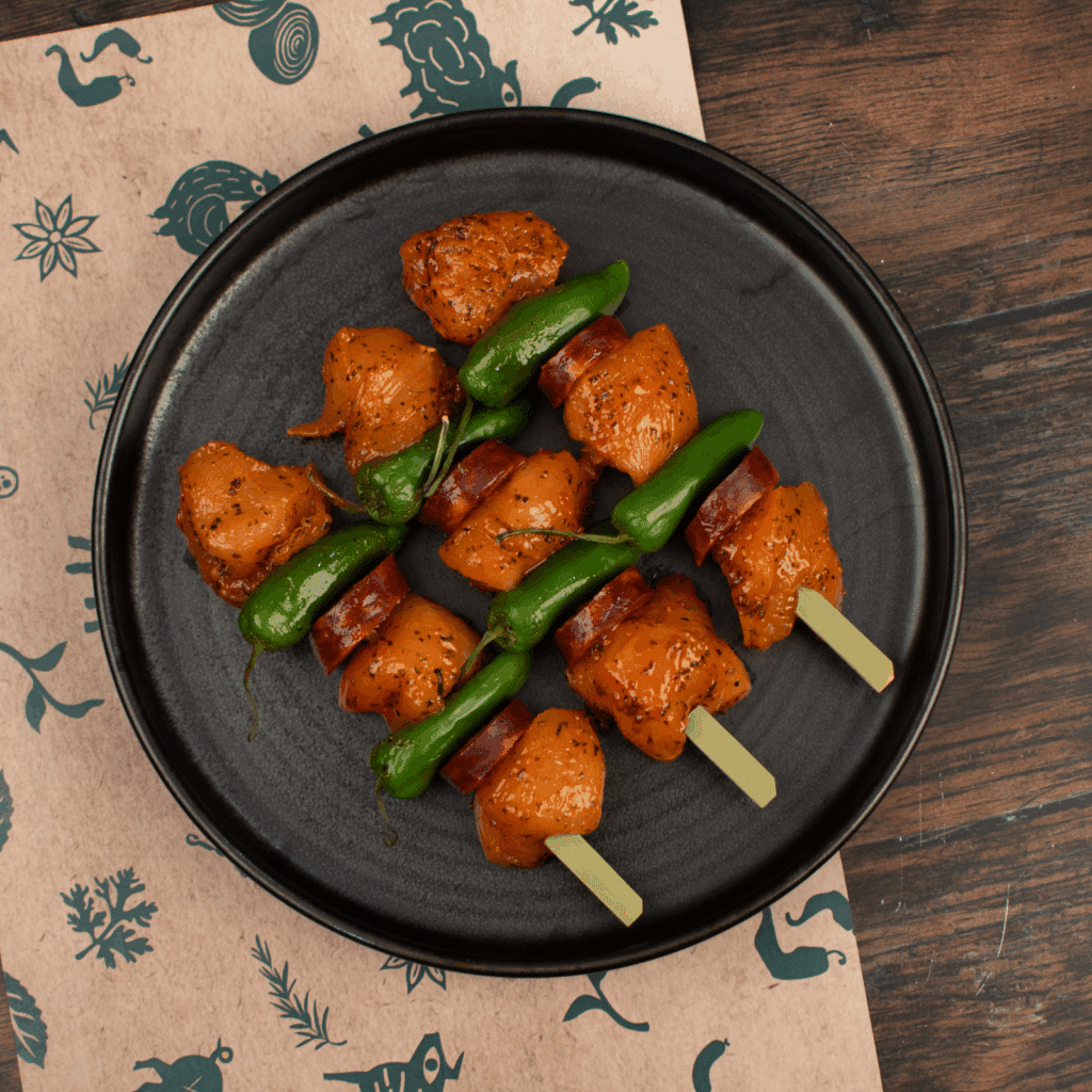 Hot Chilli & Garlic Chicken, Padron & Chorizo Kabab | Innovative Food ...